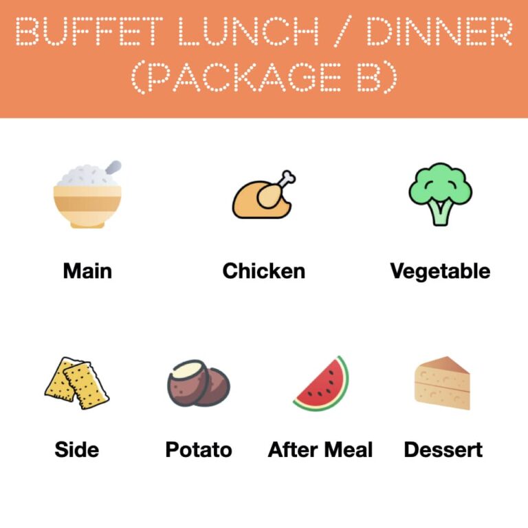 Lunch / Dinner Buffet Package B - Great Value Catering Services
